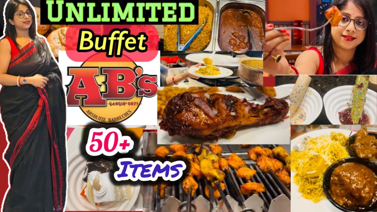Absolute Barbecues Unlimited Buffet🔥| Best Buffet in Kolkata | Abs ...