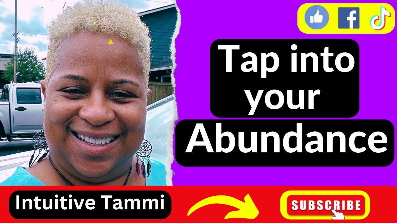 Tap into your abundance | Live video by Intuitive Tammi #abundance #frequency #intuition - YouTube