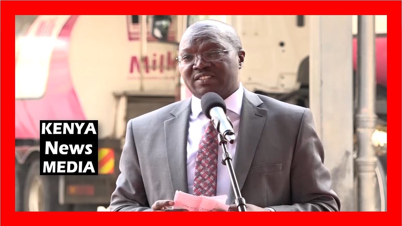 CS Simon Chelugui remarks at New KCC Milk Factory in Dandora, Nairobi ...