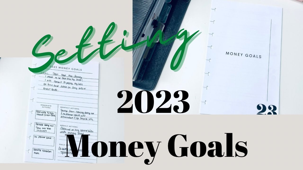 SETTING 2023 MONEY GOALS | DECEMBER BUDGET BOX INSERTS | HOW TO SET ...