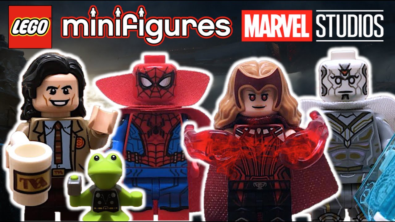 Abrimos Minifiguras de LEGO MARVEL Studios (2021) | PARTE 1 - Wanda ...