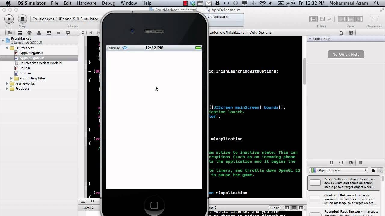 Learning iOS Development Part 17 (Introduction to Core Data) - YouTube