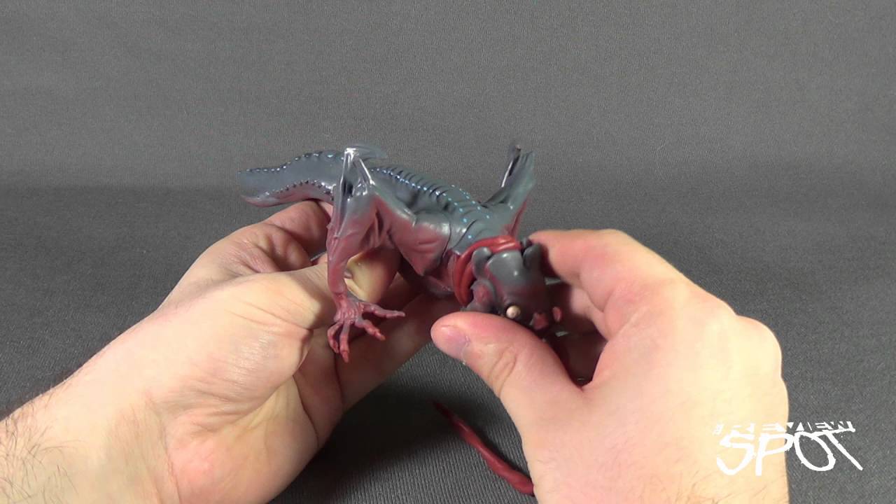 Toy Spot - NECA Pacific Rim Kaiju Rubber Baby Otachi Figure - YouTube