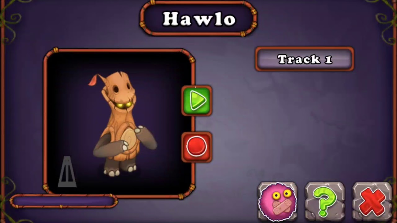 My Singing Monsters Bone island - Hawlo sound & animation - YouTube