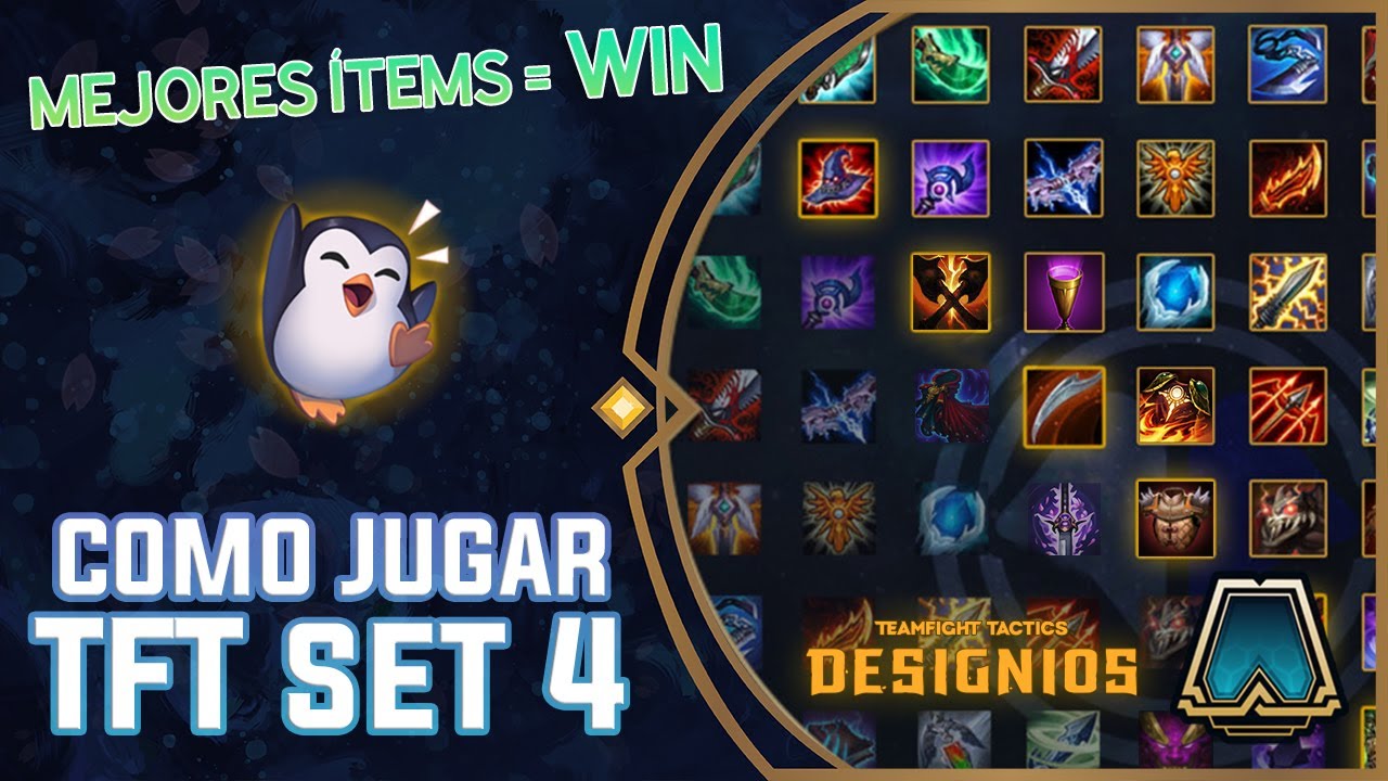 GUÍA DE OBJETOS TFT SET 4: DESIGNIOS | Teamfight Tactics - YouTube