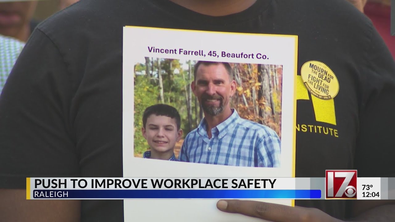 Push to improve workplace safety - YouTube