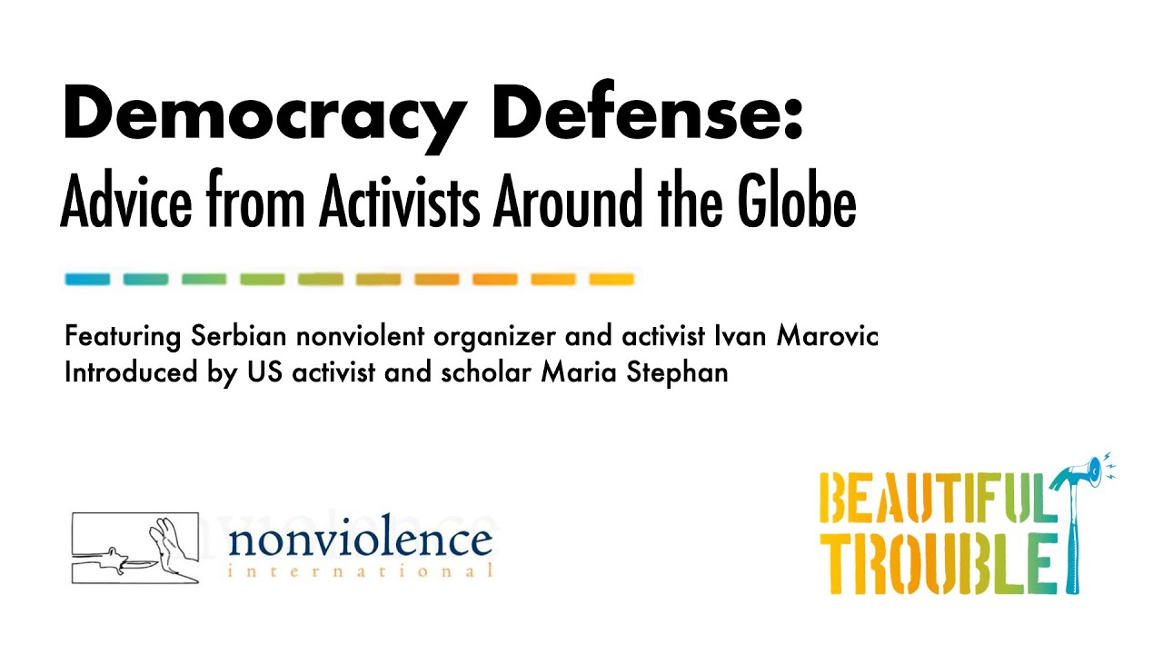 Democracy Defense: Advice from Activists Around the Globe ft. Ivan ...