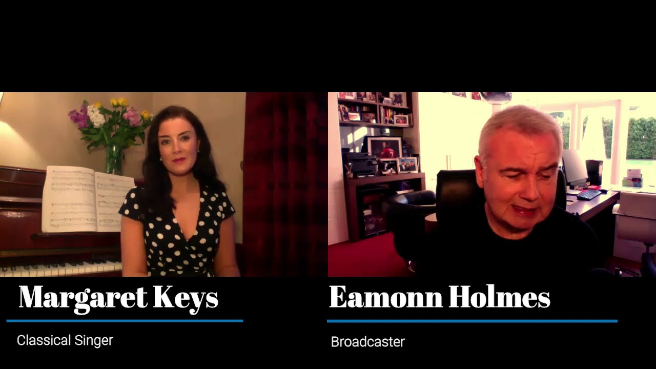 Margaret Keys interviews Eamonn Holmes (Facebook Live stream concert ...