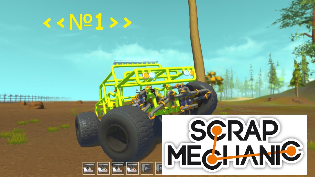 Scrap Mechanic (BUGGY CRAWLER) - YouTube