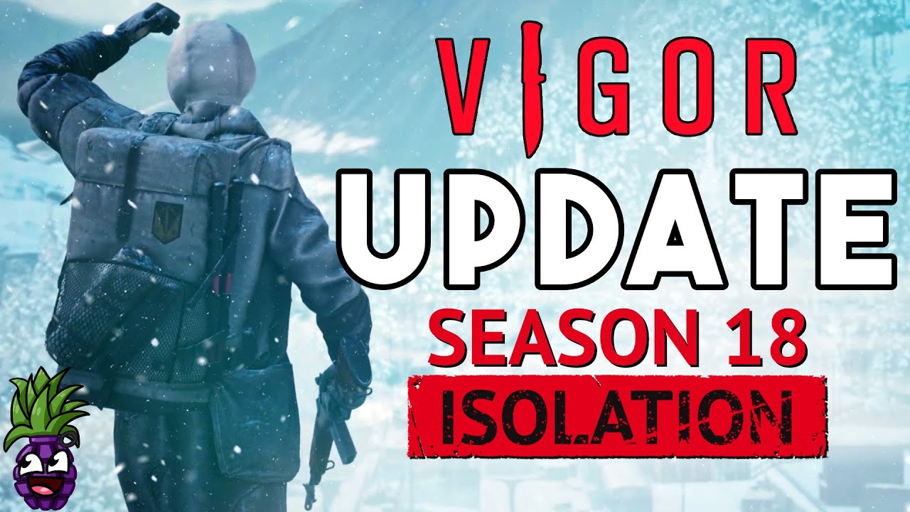 Season 18 Update | Vigor | Full Details including Battle Pass ...