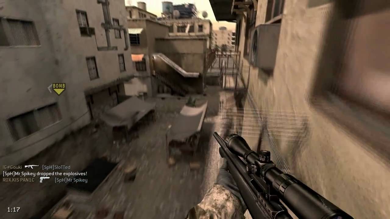 Call Of Duty 4 | Bounce Jump | 10+ - YouTube