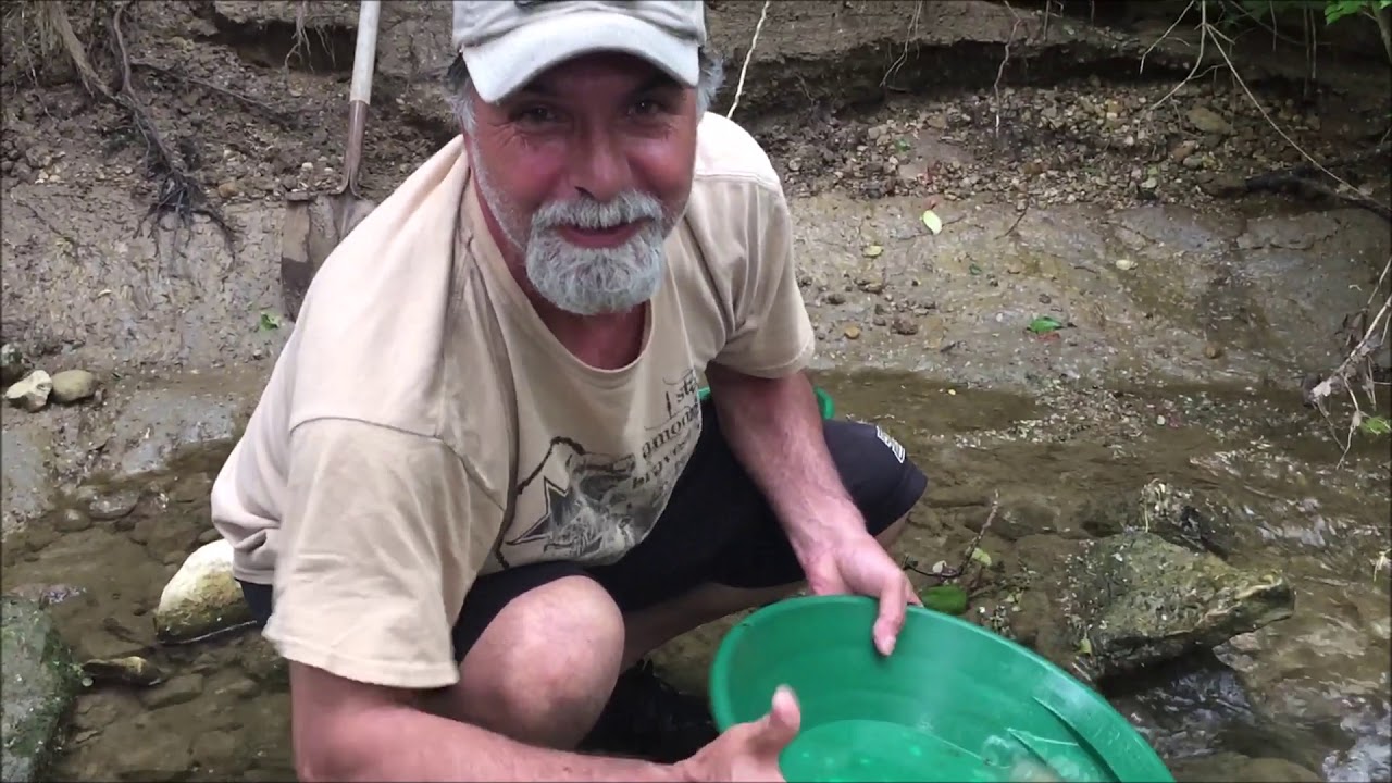 How To Sample For Gold In A Creek (Flour Gold Found) - YouTube
