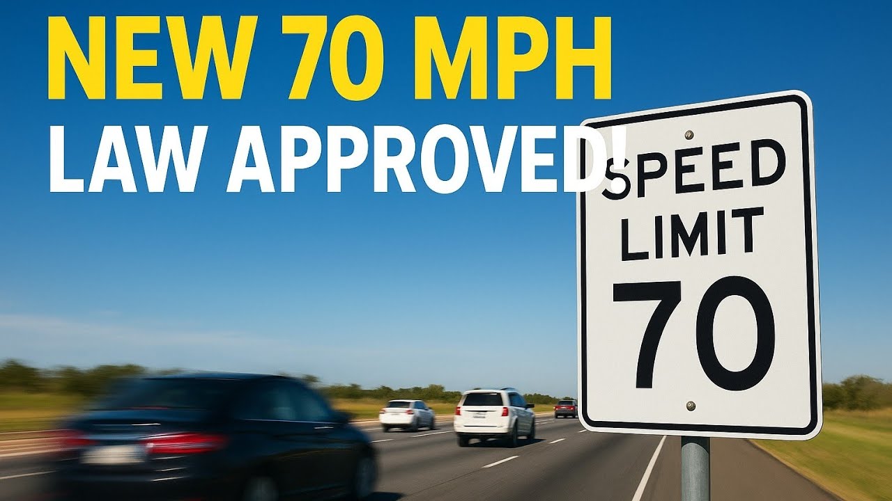 New 70 MPH Speed Limit Approved! | Major Highway Speed Boost Explained ...