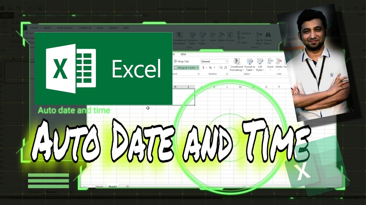 Auto Date And Time Microsoft Excel YouTube auto-date-and-time-microsoft-excel-youtube