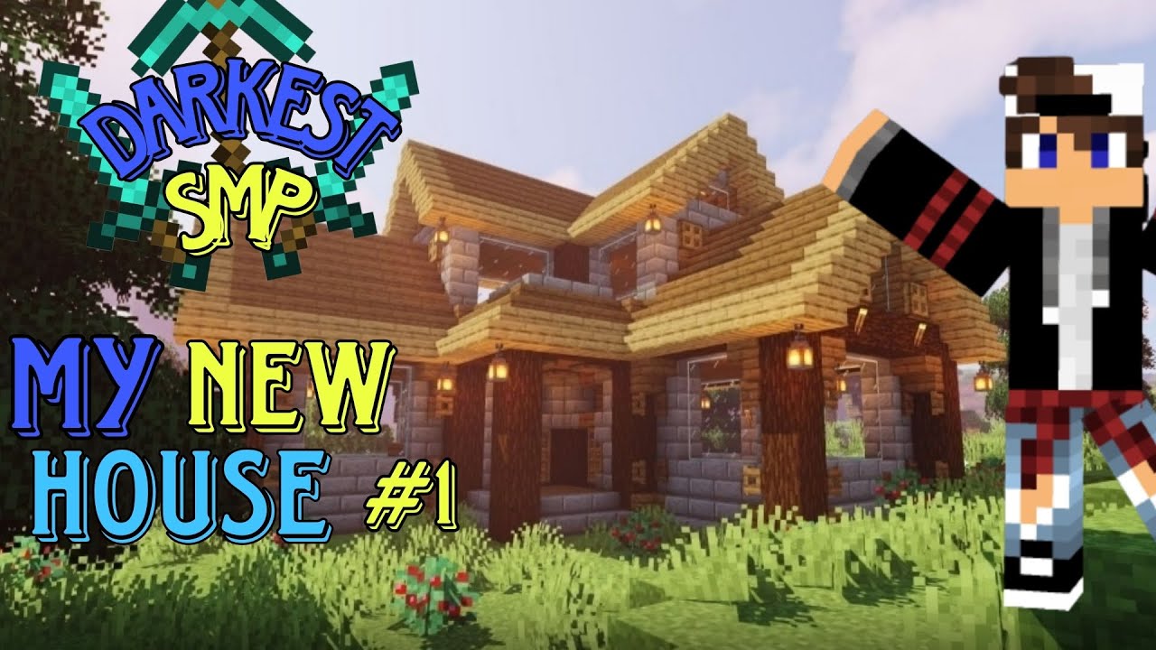 MINECRAFT NEW SMP VIDEO || HOW TO MAKE MINECRAFT HOUSE || DARKEST SMP ...