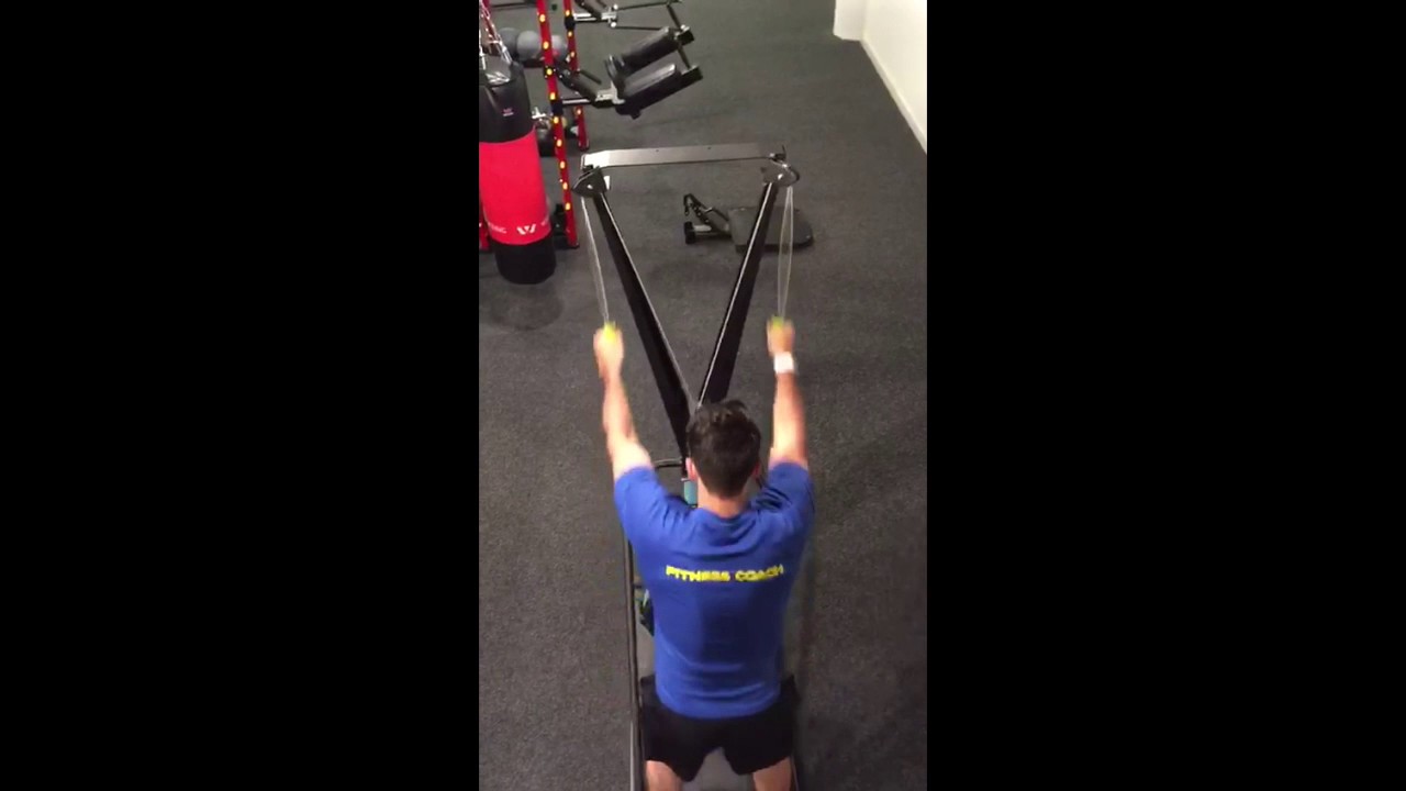 Ski Erg Workout - YouTube