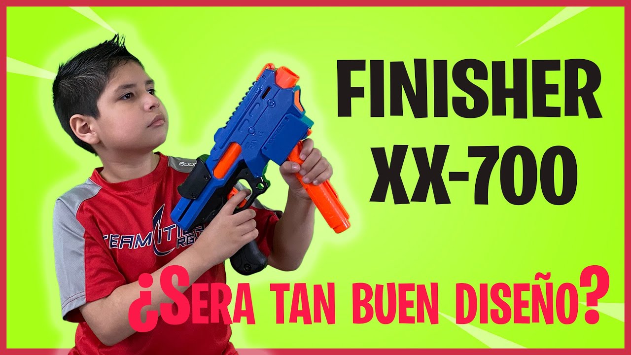 [REVIEW] Nerf Rival Finisher XX-700 | Lanzador Manual Tipo Escuadra ...