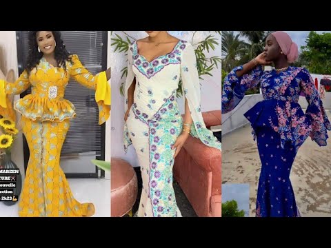 Most Stylish Lace Fashion Dress Style Ideas 2023//Most Fascinating Lace ...