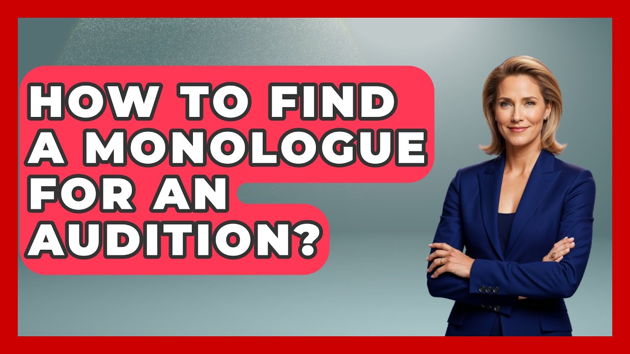 How To Find A Monologue For An Audition? - Broadway Behind The Curtain ...
