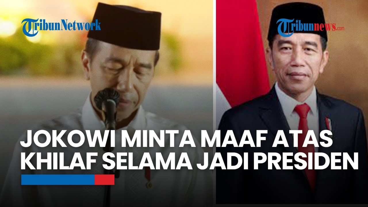 Hadiri Acara Zikir dan Doa Bersama, Jokowi Minta Maaf Atas Segala ...