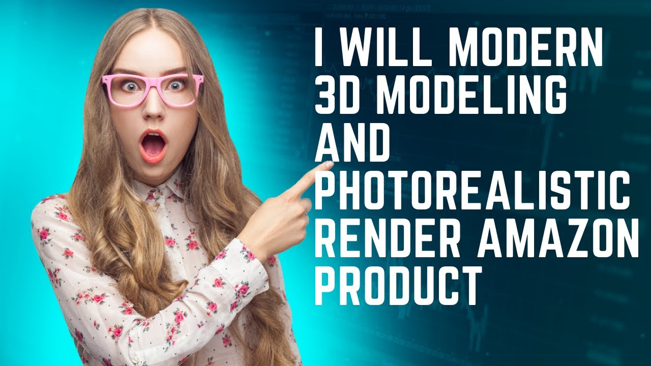 I will modern 3d modeling and photorealistic render amazon product ...