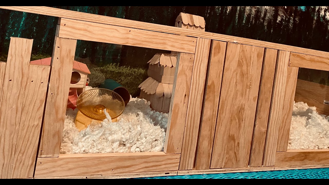 Huge Hamster Castle Build - YouTube