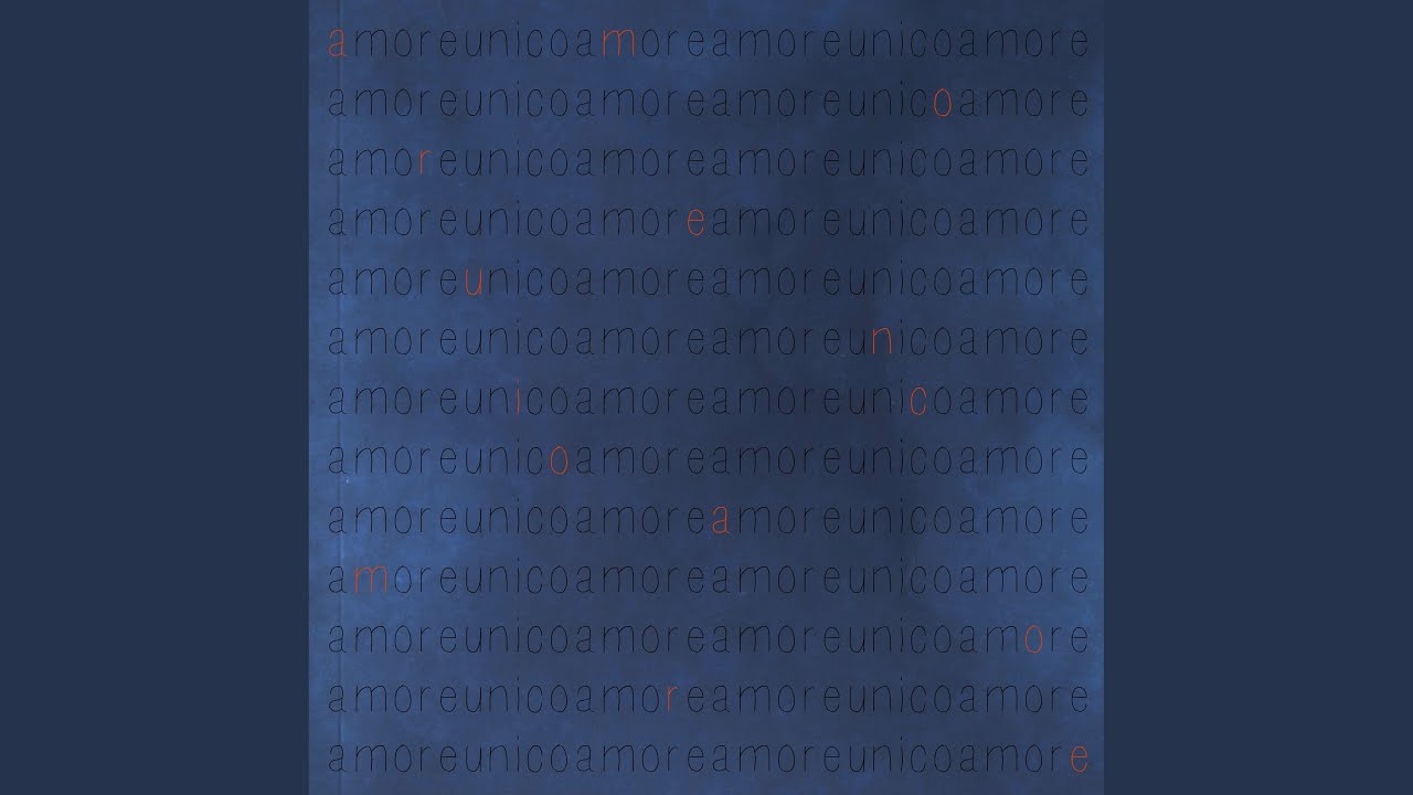 Amore unico amore - YouTube