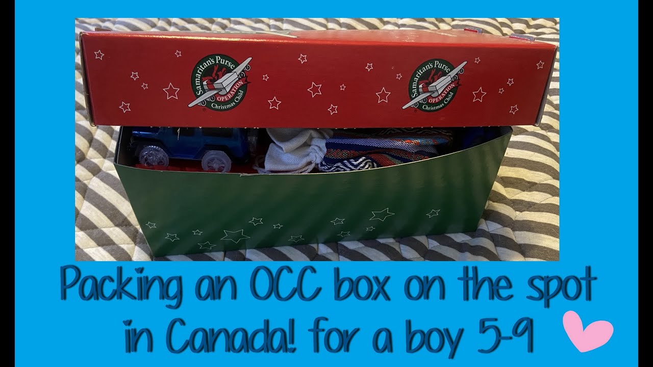 Operation Christmas Child 2022 What we can we get in an OCC box in ...