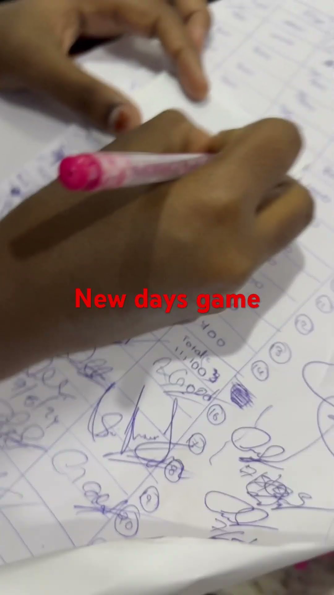 Playing chits #game#paper#chits - YouTube