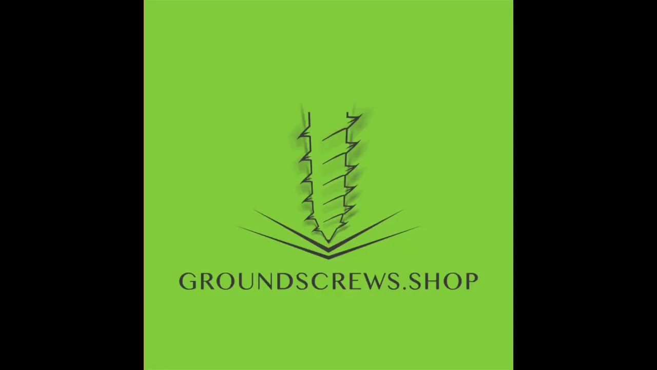 How to use a ground screw reductor - YouTube