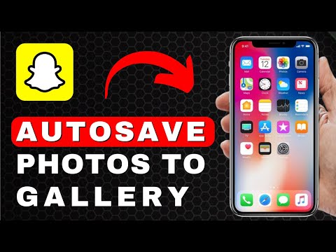 How to Automatically Save Photos to Gallery on Snapchat | Android & iOS