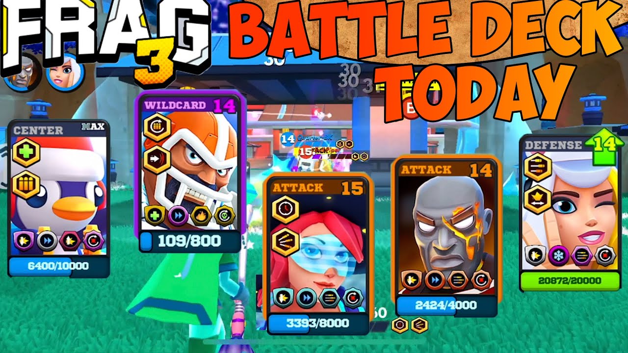FRAG Pro Shooter - BATTLE DECK TODAY⚡😎Gameplay Walkthrough🔥(iOS,Android ...