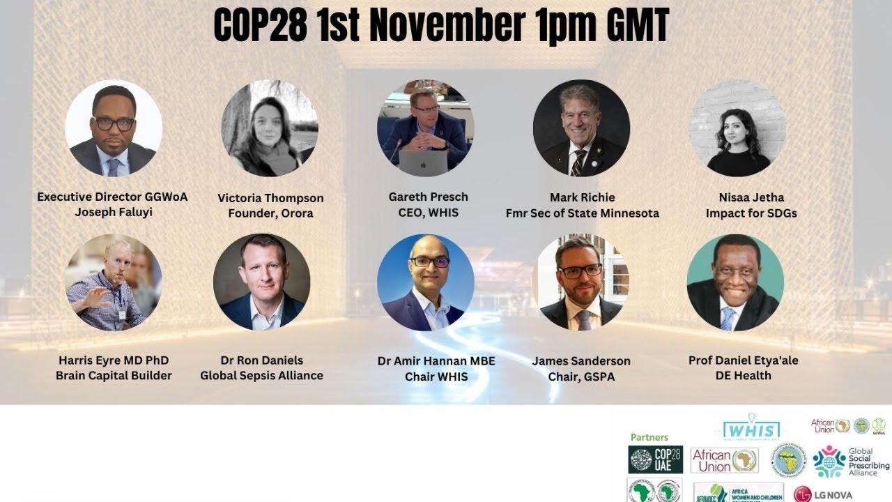 Road to COP28 - Health and Climate - YouTube