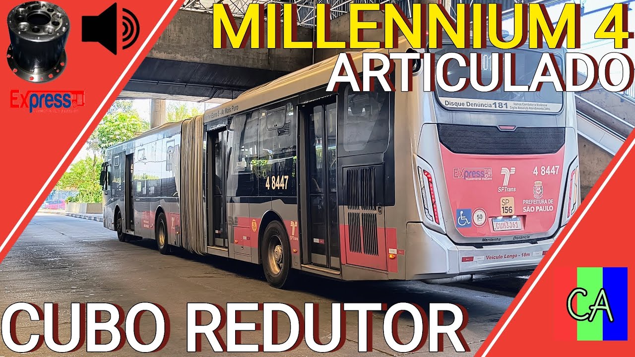 EXCLUSIVO! • Caio Millennium 4 ARTICULADO com CUBO REDUTOR GRITANDO ...