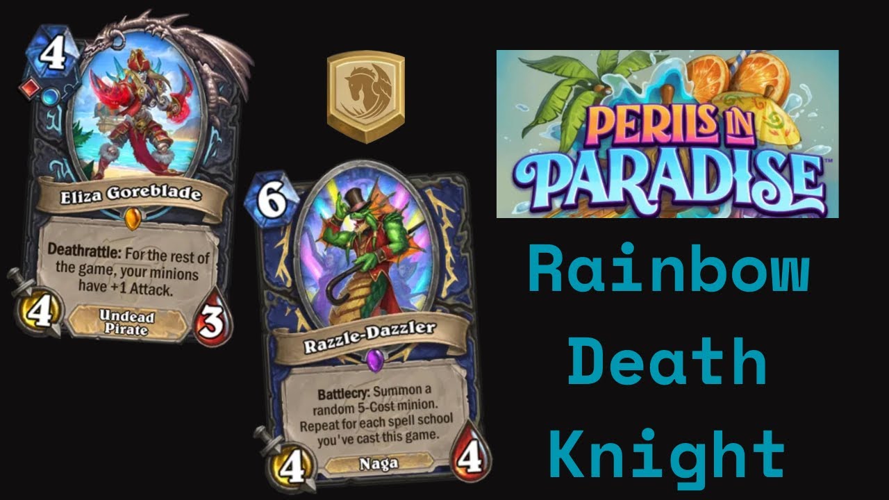 Rainbow Death Knight, Broken Deck! (Hearthstone Standard) - YouTube