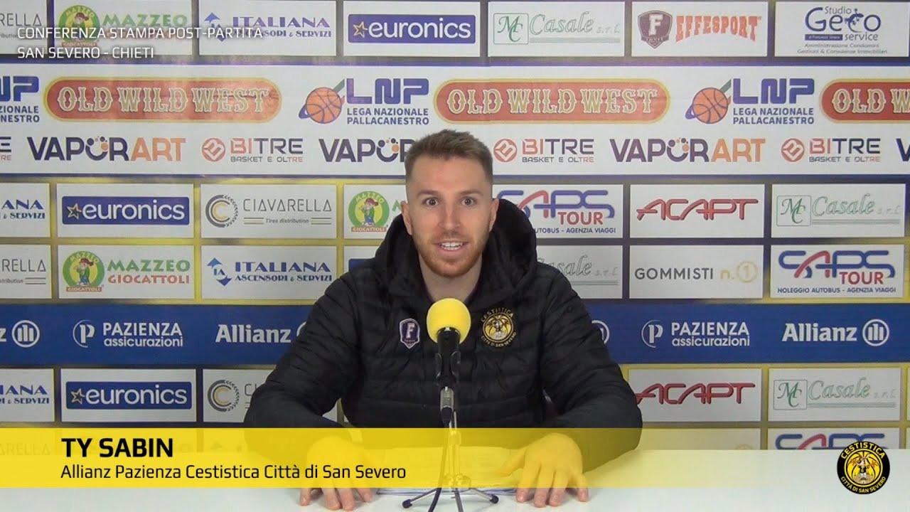 14/01/2022 | Conferenza Stampa post partita - San Severo vs Chieti - Ty ...