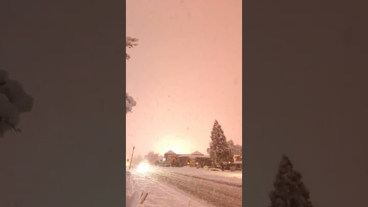 Transformer Explodes During Winter Storm - YouTube