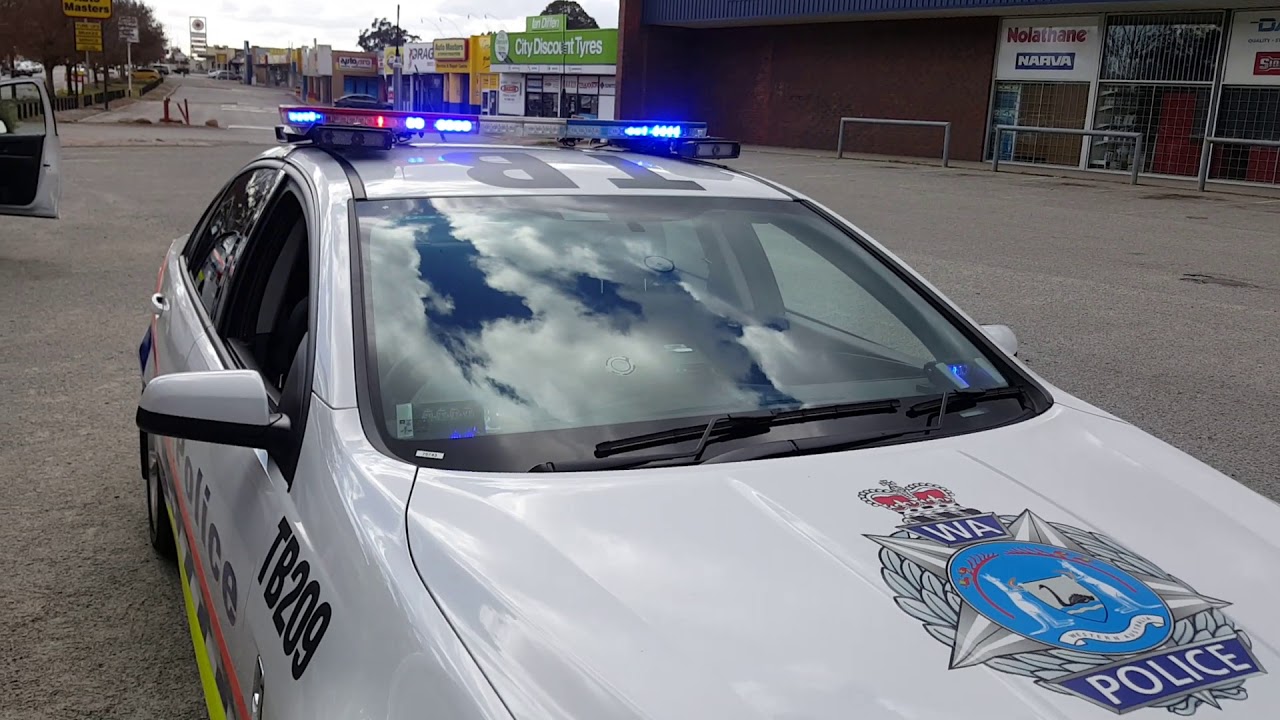 Western Australia Police- TB209 Traffic Booze Bus - YouTube