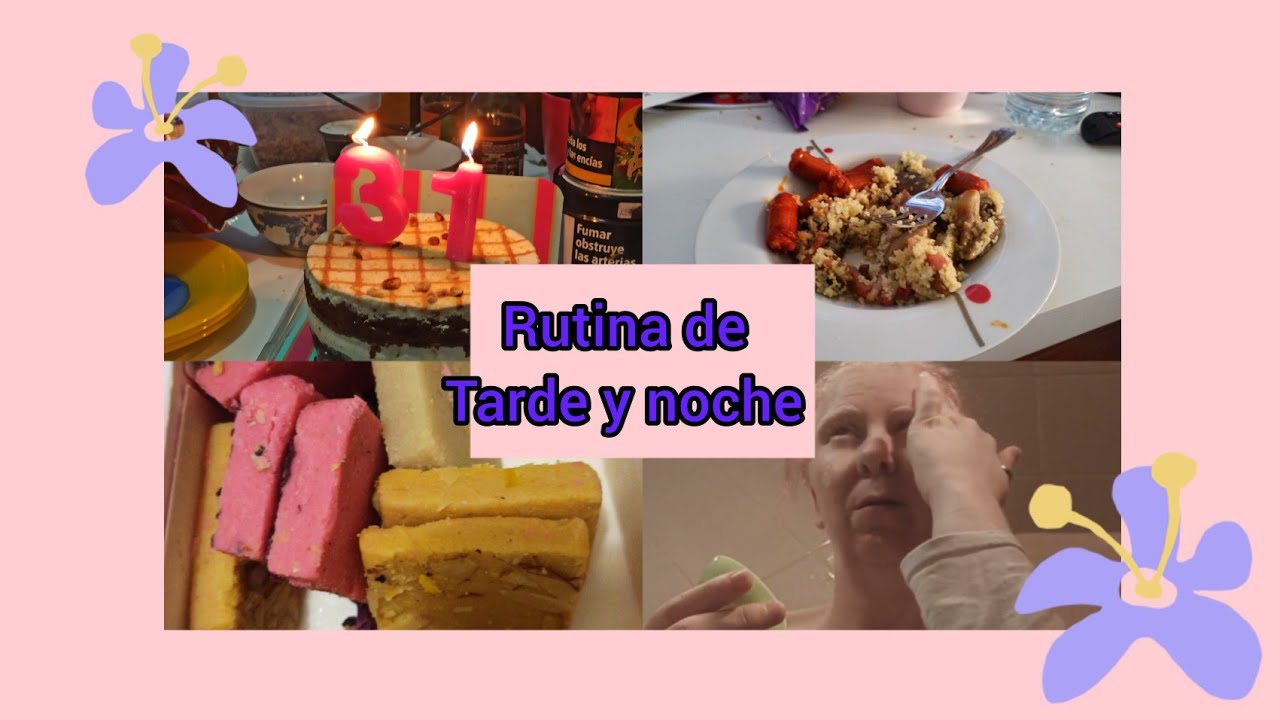 Rutinas de tarde y noche conmigo 😴🌙 - YouTube