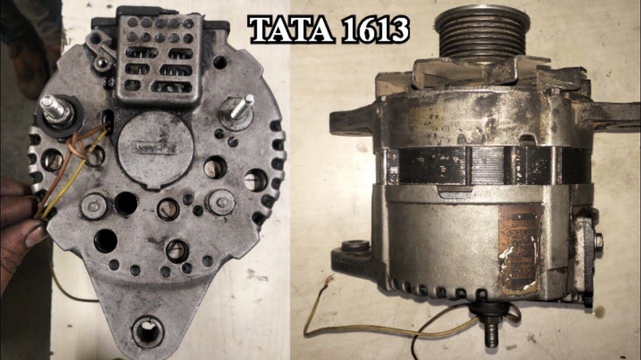 BS4 TATA 1613 Alternator! अल्टरनेटर की सभी पार्ट्स सभी PARTS Lucas ...