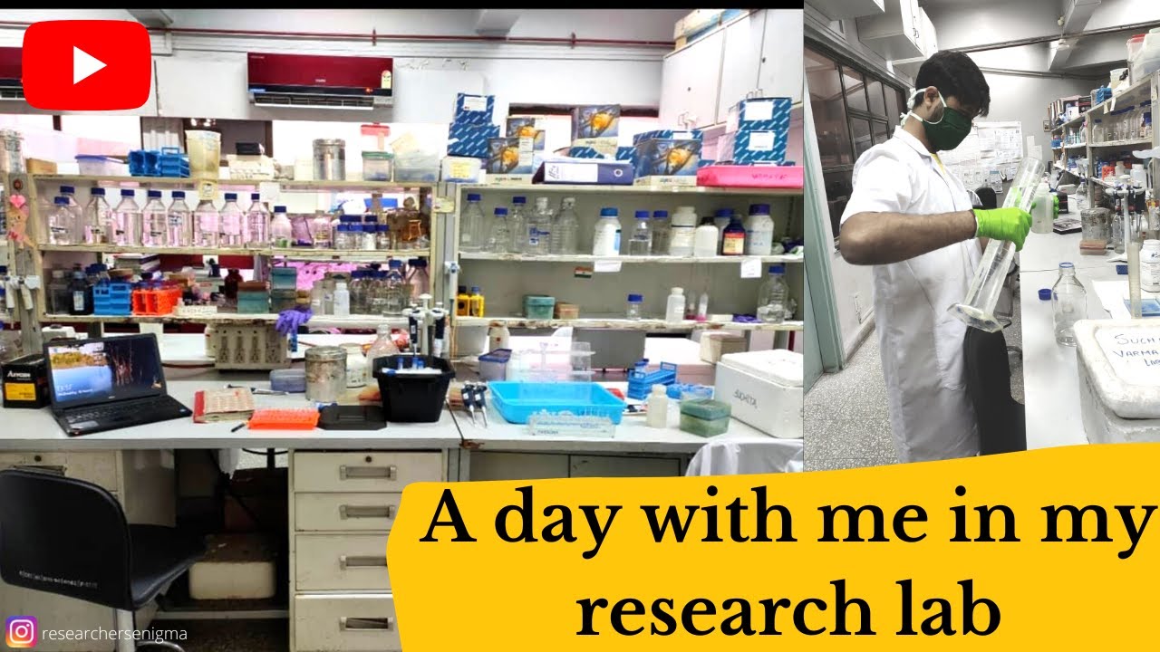 A day with me in my research lab - YouTube