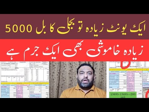 If One Unit is More, The Electricity Bill is Five Thousand,WAPDA Has ...