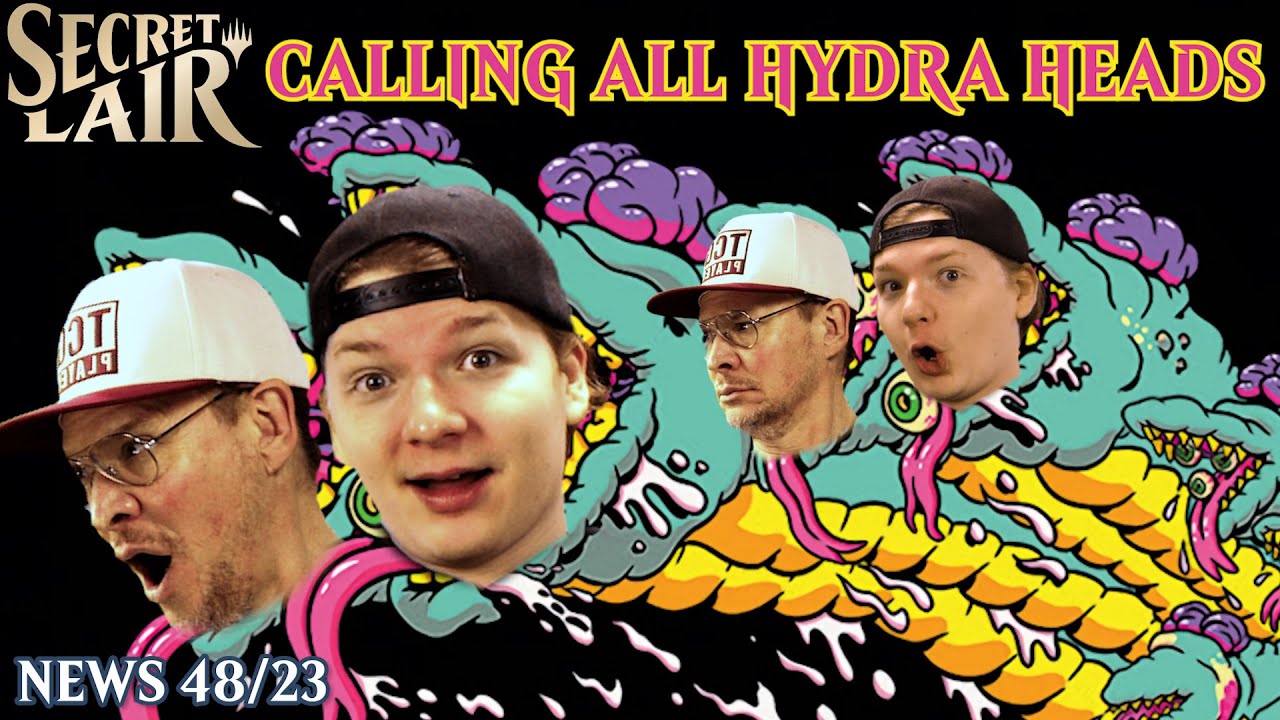 MTG WPN Exclusive Secret Lair | Calling All Hydra Heads | Magic the ...