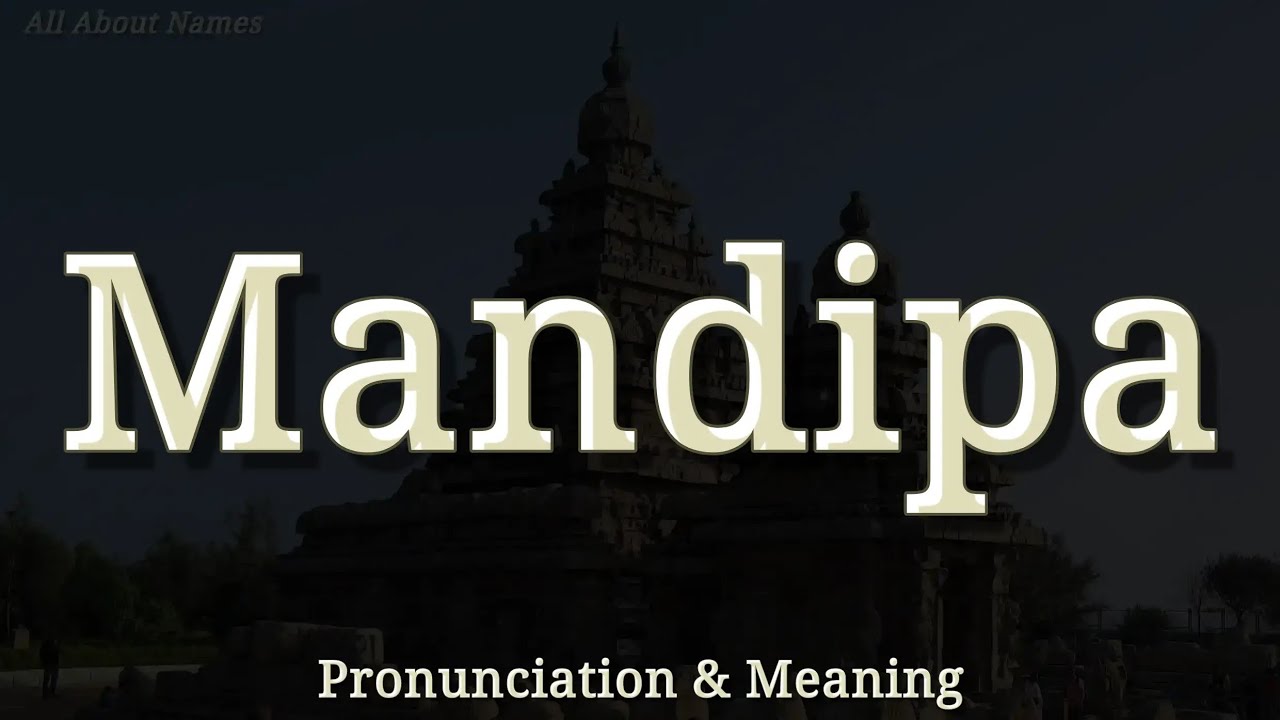 Mandipa: Pronunciation and Meaning - YouTube