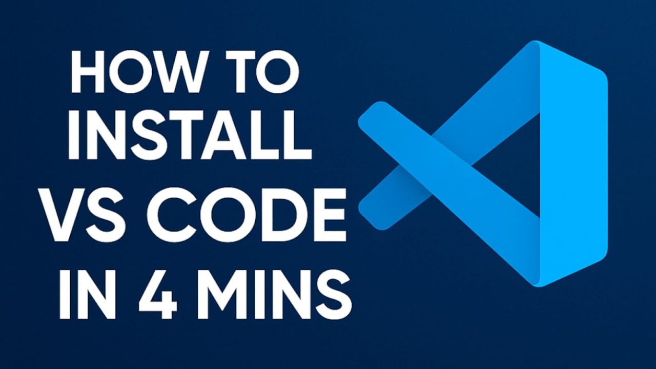 How to Install Visual Studio Code in 4mins | Easy way to install for ...