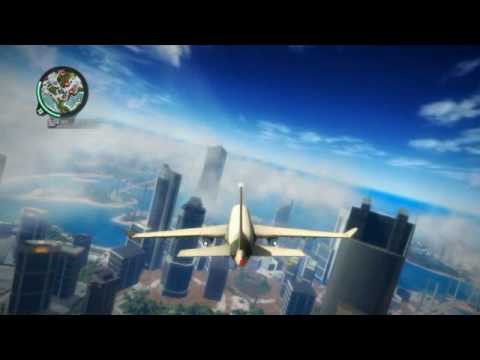 Just Cause 2 Plane crash - YouTube