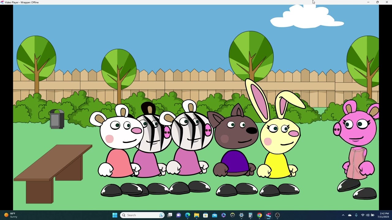 Goanimate Stick Figure Peppa Pig