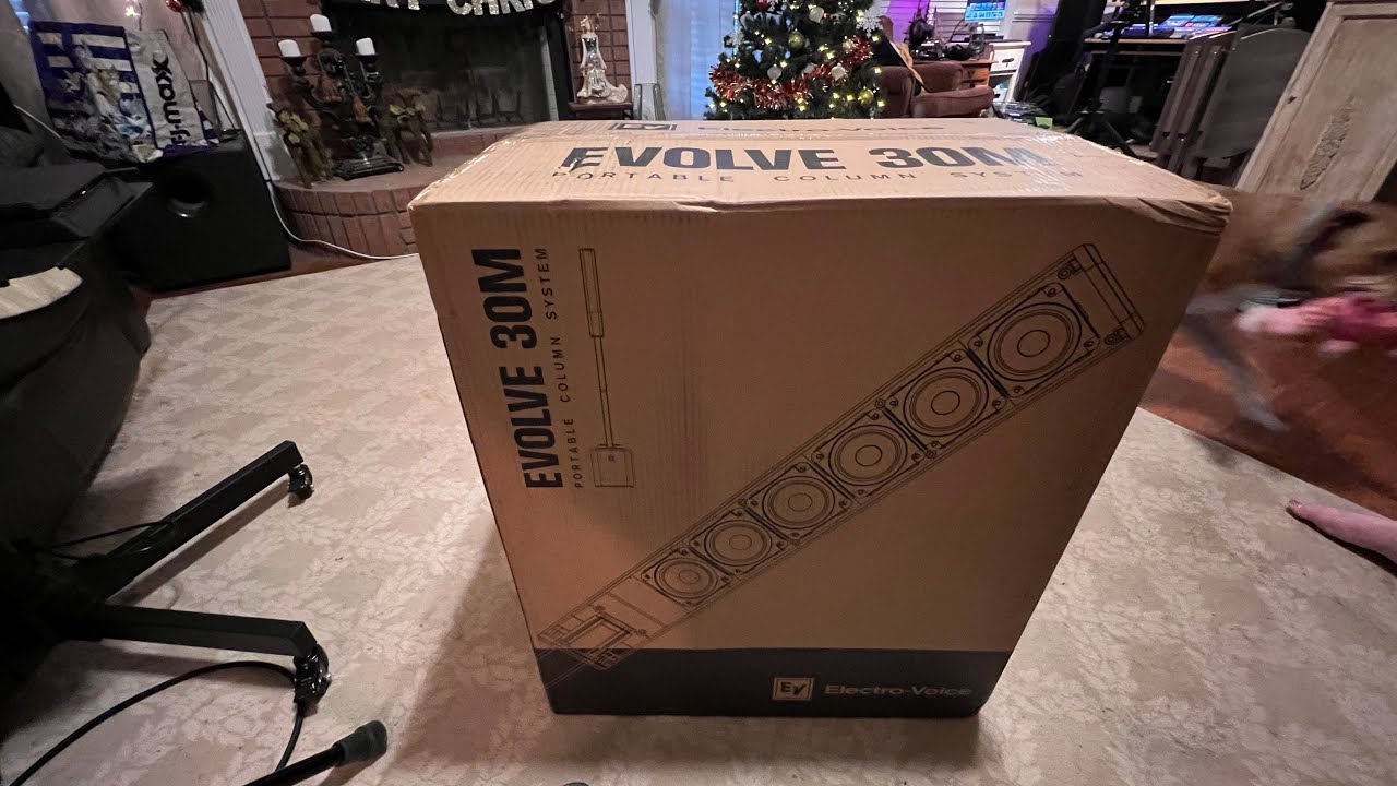 Electrovoice Evolve 30M Review and overview. Unboxing, sound clips ...