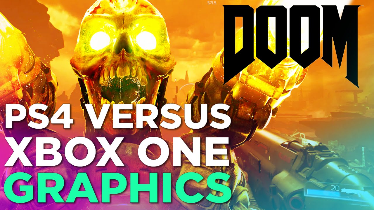 DOOM Graphics Comparison: PS4 vs. Xbox One - YouTube