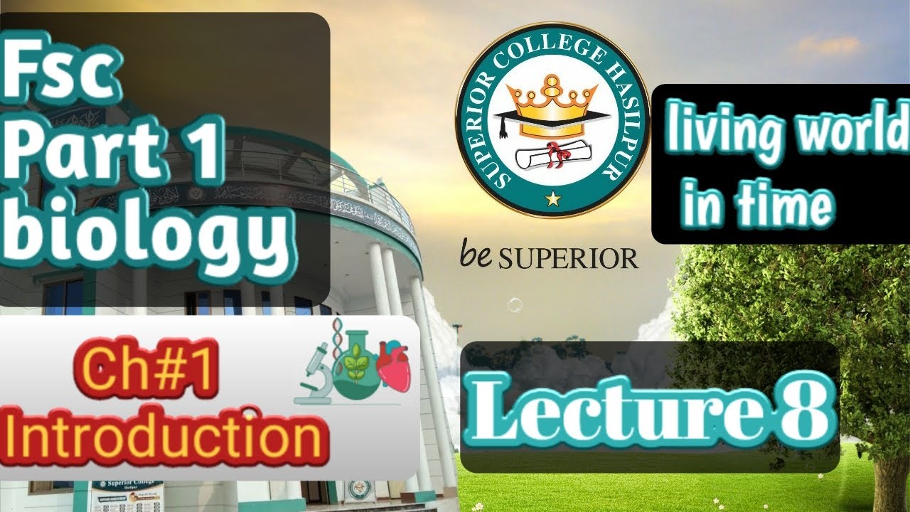 Introduction | Lecture 8 | chp#1 | Superior college Hasilpur | Biology ...